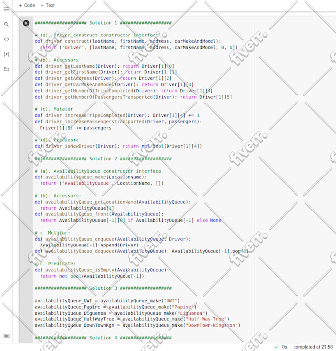 Teach You Python And Data Structures From Scratch By Ammrafie Fiverr
